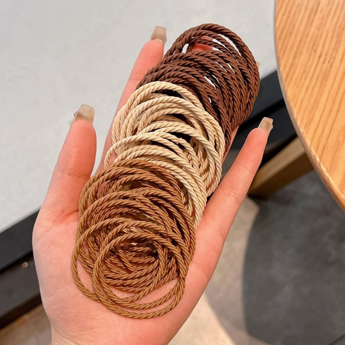 High Elasticity and Durable Rubber Hair Elastic