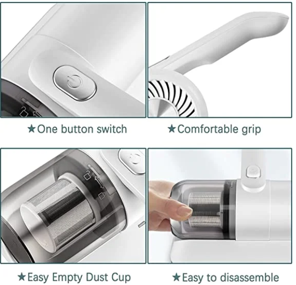 Household high-frequency strong mite removal instrument