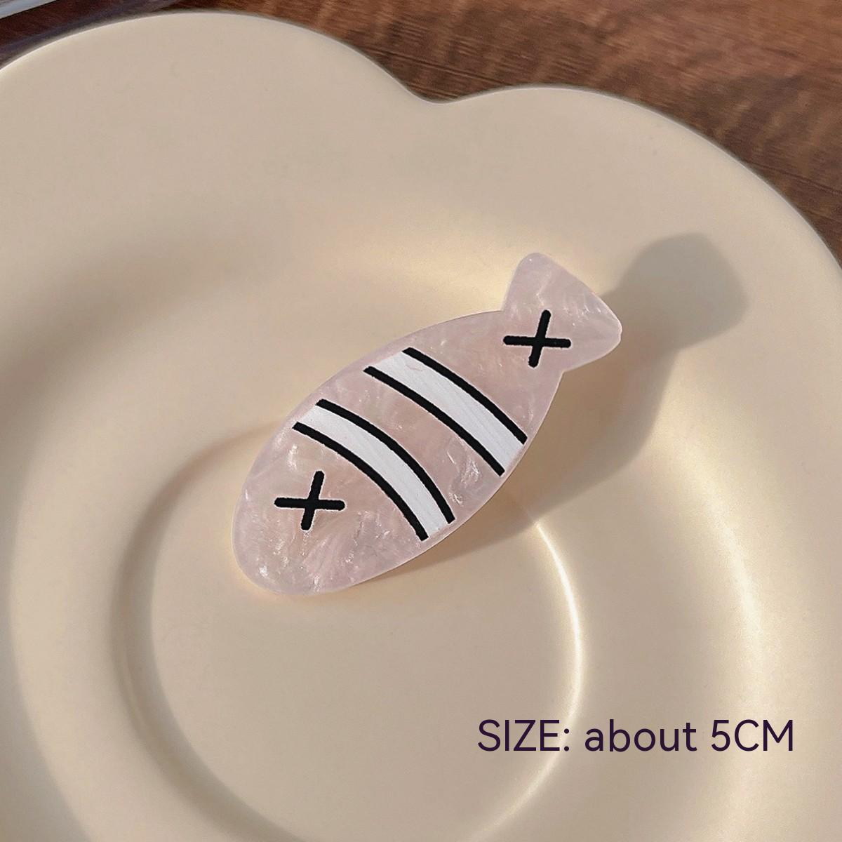 Cute cartoon small fish hairpin women's side bangs clip headdress ...