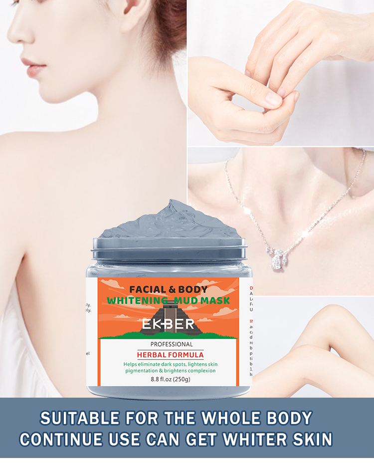Facial & Body Whitening Mud Mask