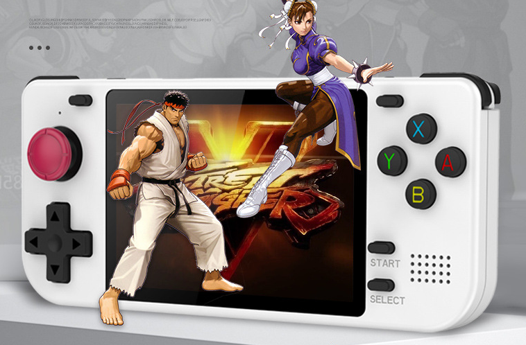 Powkiddy Bubble Machine Hall RGB10S game console Rocker arcade GBA ...