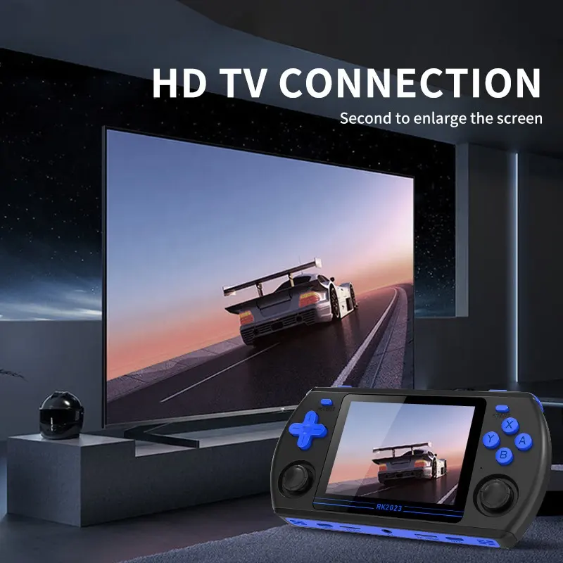 L RK2023 Retro gaming emulators handheld game console