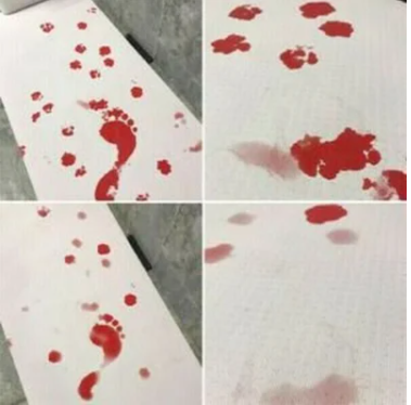 Halloween Bloody Color Changing Bath Mat