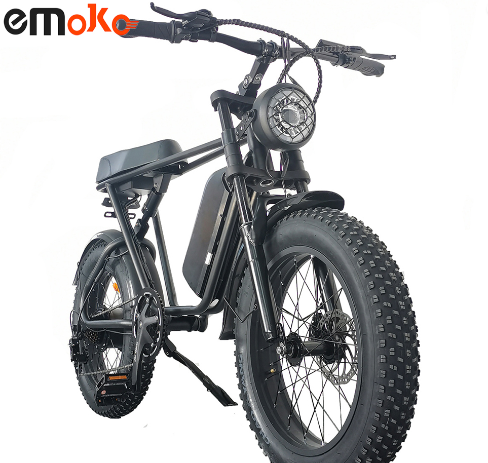 Emoko 1000W 20 inch 4 Fat Tire MAX fast speed 55km/h Electric Bike 48V ...